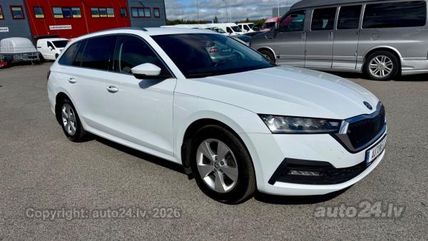 White Skoda Octavia 2022 in Tallinn, with an engine capacity of 2.00 L and mileage of 122 thousand km for 20900 €, photo 6 on AUTOMOTO.COM.LV