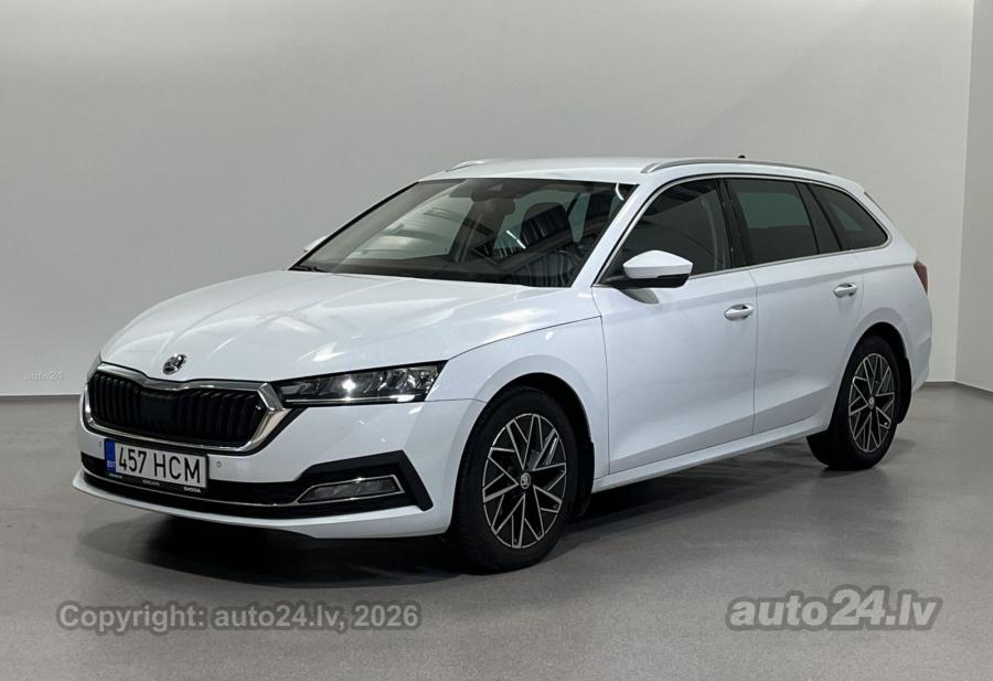 White Skoda Octavia 2022 in Tallinn, with an engine capacity of 1.00 L and mileage of 136 thousand km for 16900 €, photo 1 on AUTOMOTO.COM.LV