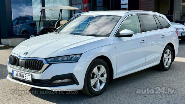 White Skoda Octavia 2022 in Tallinn, with an engine capacity of 2.00 L and mileage of 163 thousand km for 18850 €, photo 6 on AUTOMOTO.COM.LV