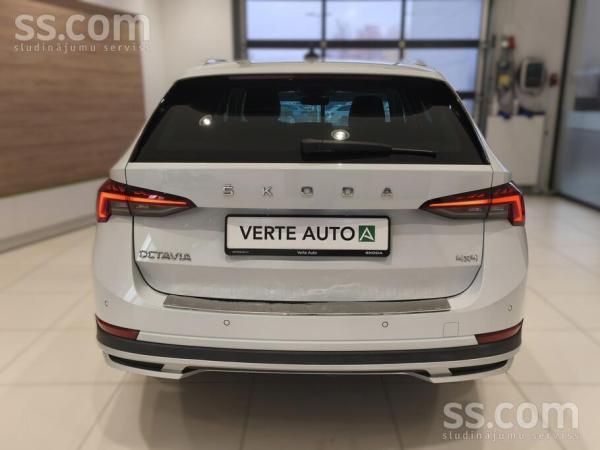 White Skoda Octavia 2023 in Riga, with an engine capacity of 2.00 L and mileage of 221 thousand km for 18990 €, photo 5 on AUTOMOTO.COM.LV