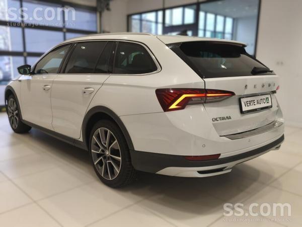 White Skoda Octavia 2023 in Riga, with an engine capacity of 2.00 L and mileage of 221 thousand km for 18990 €, photo 6 on AUTOMOTO.COM.LV