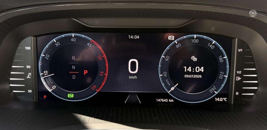 Белый Шкода Октавия 2023 в Паневежис, объемом двигателя 1.97 л и пробегом 148 тыс. км за 15900 €, фото 18 на AUTOMOTO.COM.LV