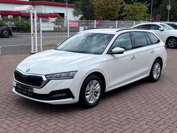 White Skoda Octavia 2023 in Vilnius, with an engine capacity of 1.50 L and mileage of 64 thousand km for 22990 €, photo 1 on AUTOMOTO.COM.LV