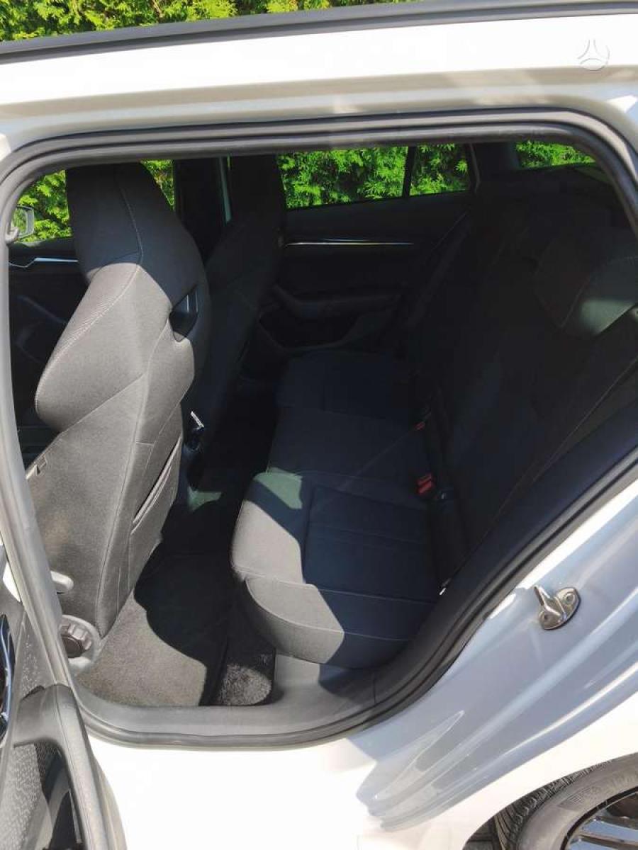 White Skoda Octavia 2023 in Kalvarija, with an engine capacity of 1.50 L and mileage of 135 thousand km for 16396 €, photo 14 on AUTOMOTO.COM.LV