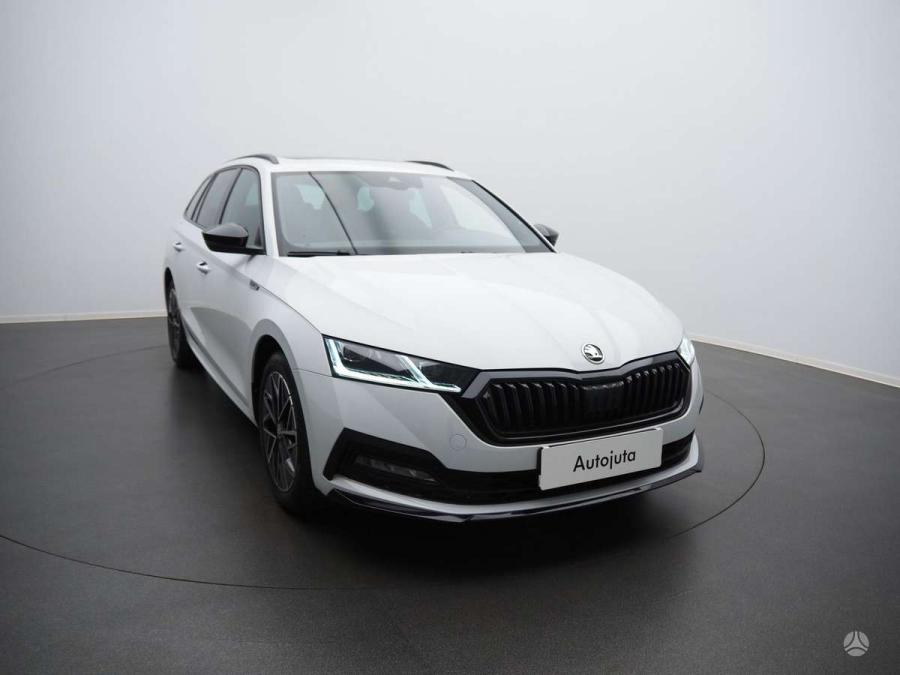 White Skoda Octavia 2023 in Vilnius, with an engine capacity of 1.50 L and mileage of 187 thousand km for 15500 €, photo 4 on AUTOMOTO.COM.LV