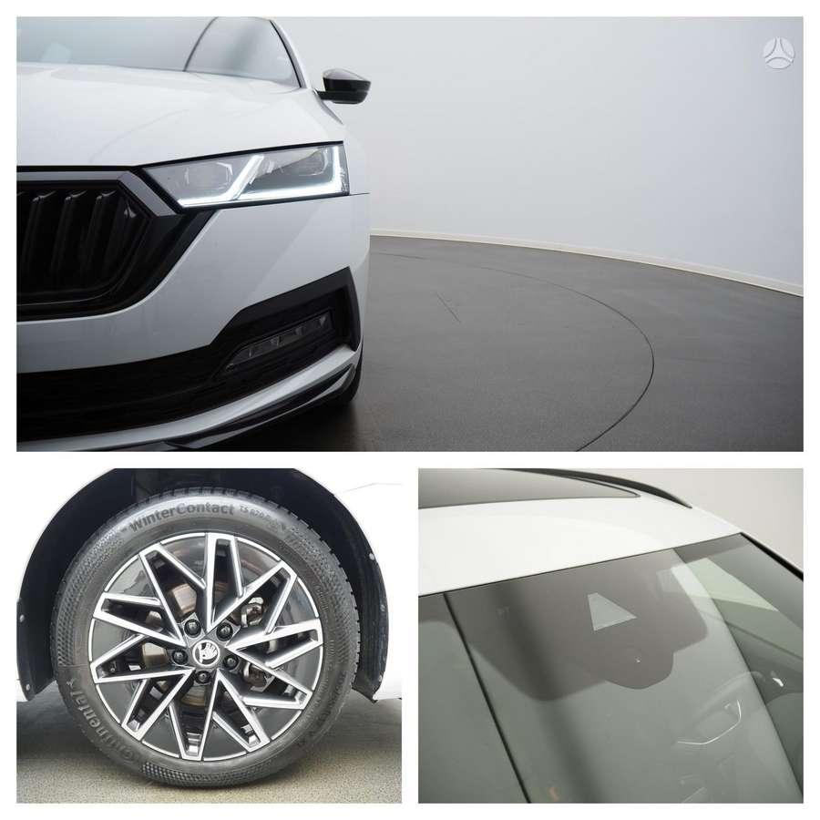 White Skoda Octavia 2023 in Vilnius, with an engine capacity of 1.50 L and mileage of 187 thousand km for 15500 €, photo 9 on AUTOMOTO.COM.LV