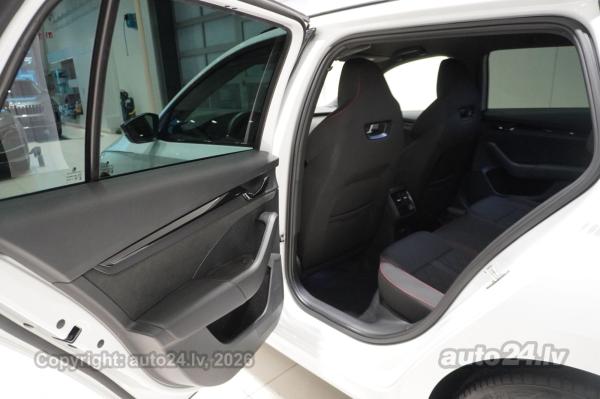 White Skoda Octavia 2024 in Tallinn, with an engine capacity of 2.00 L and mileage of 38 thousand km for 35900 €, photo 9 on AUTOMOTO.COM.LV