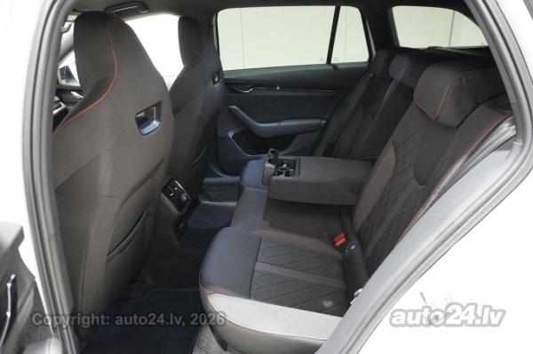 White Skoda Octavia 2024 in Tallinn, with an engine capacity of 2.00 L and mileage of 38 thousand km for 35900 €, photo 10 on AUTOMOTO.COM.LV
