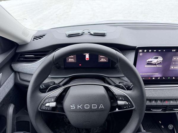 White Skoda Octavia 2025 in Siauliai, with an engine capacity of 1.97 L and mileage of 3 thousand km for 21900 €, photo 9 on AUTOMOTO.COM.LV