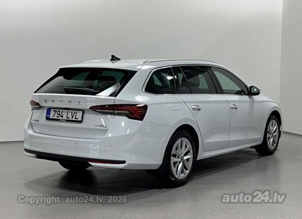 White Skoda Octavia 2025 in Tallinn, with an engine capacity of 1.50 L and mileage of 14 thousand km for 27900 €, photo 2 on AUTOMOTO.COM.LV