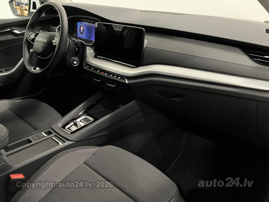 White Skoda Octavia 2025 in Tallinn, with an engine capacity of 1.50 L and mileage of 14 thousand km for 27900 €, photo 4 on AUTOMOTO.COM.LV
