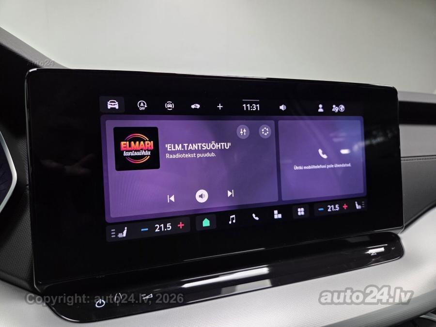 Balts Skoda Octavia 2025 Tallina, ar dzinēja tilpumu 1.50 L un nobraukumu 14 tūkst. km par 26900 €, foto 10 vietnē AUTOMOTO.COM.LV