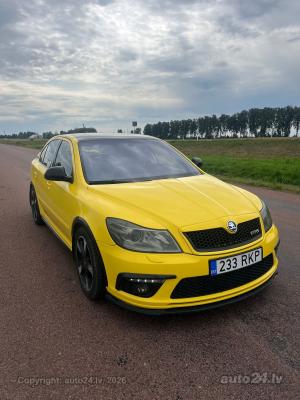 Желтый Шкода Октавия 2010 в Тарту, объемом двигателя 2.00 л и пробегом 261 тыс. км за 5000 €, фото  на AUTOMOTO.COM.LV