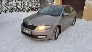 Yellow Skoda Octavia 2015 in Vilnius, with an engine capacity of 1.60 L and mileage of 192 thousand km for 3500 €, photo  on AUTOMOTO.COM.LV