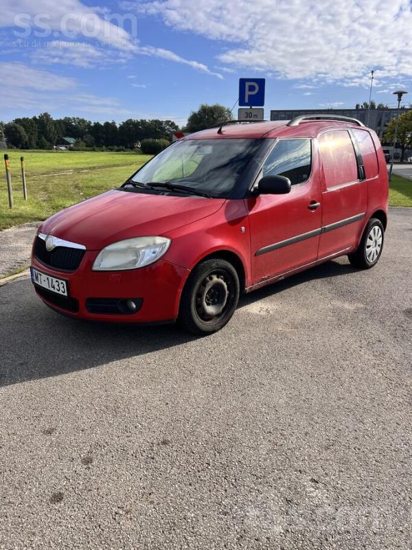 Шкода Практик 2007 в Рига на AUTOMOTO.COM.LV Красный Шкода Практик 2007 в Рига, объемом двигателя 1.40 л и пробегом 0 тыс. км за 1000 €, фото 3 на AUTOMOTO.COM.LV