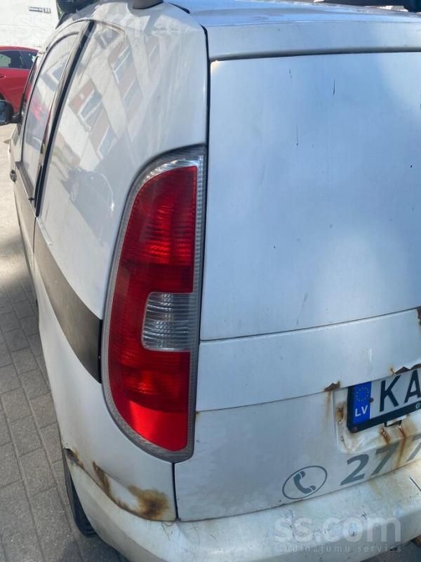 Balts Skoda Praktik 2007 Rīga, ar dzinēja tilpumu 1.40 L un nobraukumu 412 tūkst. km par 400 €, foto 1 vietnē AUTOMOTO.COM.LV
