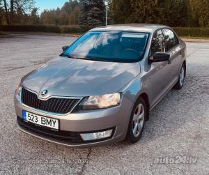 Smilšu krāsa Skoda Rapid 2014 Tallina, ar dzinēja tilpumu 1.20 L un nobraukumu 140 tūkst. km par 5900 €, foto  vietnē AUTOMOTO.COM.LV