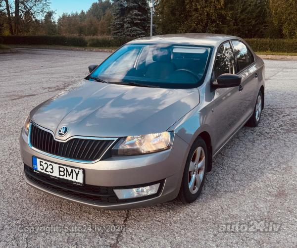 Beige Skoda Rapid 2014 in Tallinn, with an engine capacity of 1.20 L and mileage of 140 thousand km for 5900 €, photo 1 on AUTOMOTO.COM.LV