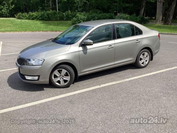 Beige Skoda Rapid 2017 in Tallinn, with an engine capacity of 1.20 L and mileage of 62 thousand km for 7500 €, photo 1 on AUTOMOTO.COM.LV