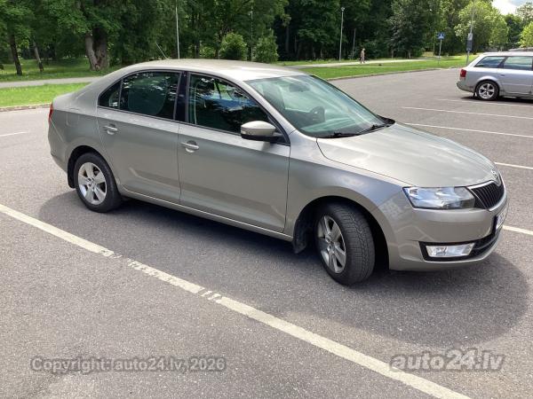 Beige Skoda Rapid 2017 in Tallinn, with an engine capacity of 1.20 L and mileage of 62 thousand km for 7500 €, photo 3 on AUTOMOTO.COM.LV