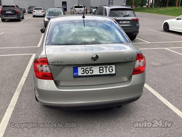 Beige Skoda Rapid 2017 in Tallinn, with an engine capacity of 1.20 L and mileage of 62 thousand km for 7500 €, photo 4 on AUTOMOTO.COM.LV