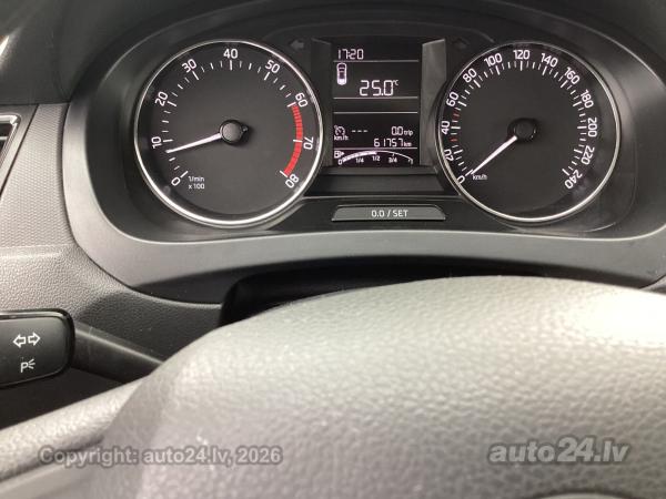 Beige Skoda Rapid 2017 in Tallinn, with an engine capacity of 1.20 L and mileage of 62 thousand km for 7500 €, photo 8 on AUTOMOTO.COM.LV