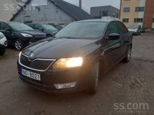 Black Skoda Rapid 2013 in Daugavpils, with an engine capacity of 1.60 L and mileage of 0 thousand km for 2990 €, photo  on AUTOMOTO.COM.LV