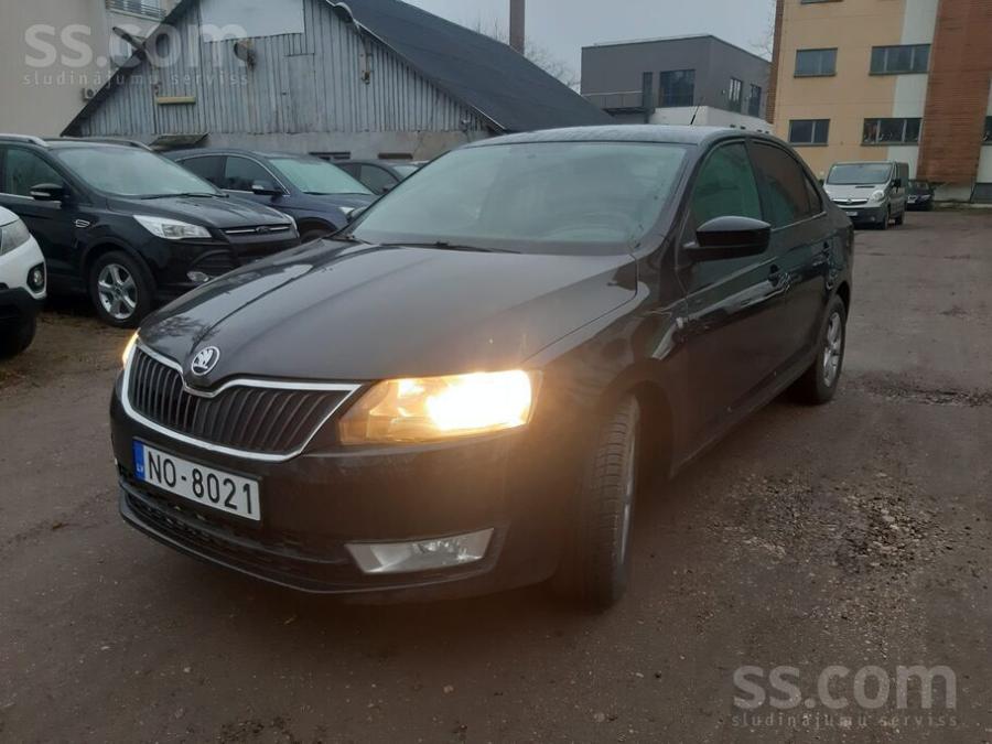 Melns Skoda Rapid 2013 Daugavpils, ar dzinēja tilpumu 1.60 L un nobraukumu 0 tūkst. km par 2990 €, foto 1 vietnē AUTOMOTO.COM.LV