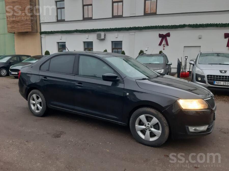 Melns Skoda Rapid 2013 Daugavpils, ar dzinēja tilpumu 1.60 L un nobraukumu 0 tūkst. km par 2990 €, foto 3 vietnē AUTOMOTO.COM.LV