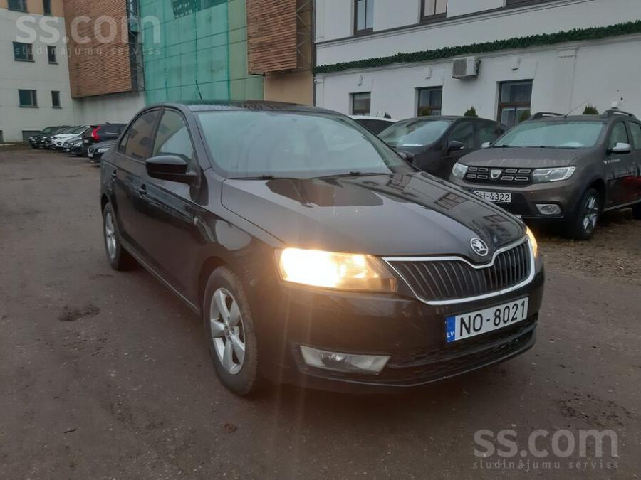 Melns Skoda Rapid 2013 Daugavpils, ar dzinēja tilpumu 1.60 L un nobraukumu 0 tūkst. km par 2990 €, foto 4 vietnē AUTOMOTO.COM.LV