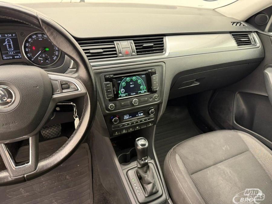 Melns Skoda Rapid 2013 Avižieniai, ar dzinēja tilpumu 1.60 L un nobraukumu 291 tūkst. km par 4600 €, foto 12 vietnē AUTOMOTO.COM.LV