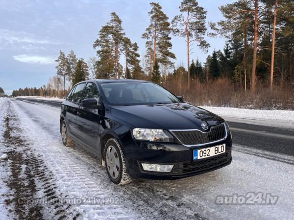Black Skoda Rapid 2014 in Tallinn, with an engine capacity of 1.20 L and mileage of 121 thousand km for 4500 €, photo 1 on AUTOMOTO.COM.LV