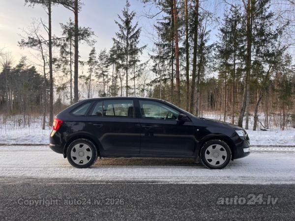 Black Skoda Rapid 2014 in Tallinn, with an engine capacity of 1.20 L and mileage of 121 thousand km for 4500 €, photo 4 on AUTOMOTO.COM.LV
