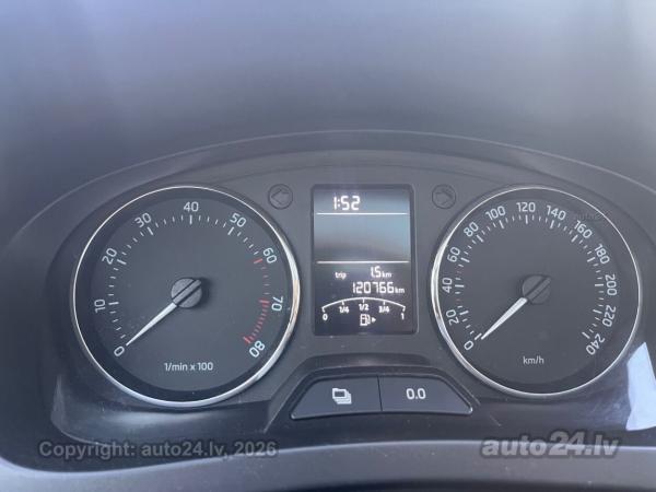 Black Skoda Rapid 2014 in Tallinn, with an engine capacity of 1.20 L and mileage of 121 thousand km for 4500 €, photo 11 on AUTOMOTO.COM.LV