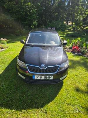 Black Skoda Rapid 2014 in Tallinn, with an engine capacity of 1.20 L and mileage of 119 thousand km for 4490 €, photo 3 on AUTOMOTO.COM.LV