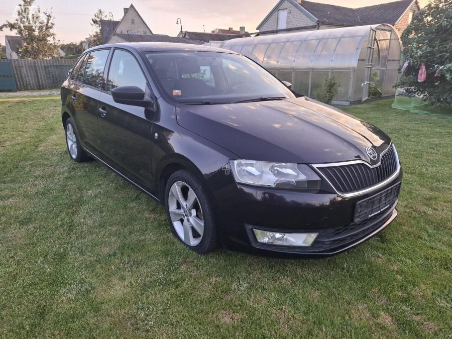 Melns Skoda Rapid 2015 Vilkaviškis, ar dzinēja tilpumu 1.20 L un nobraukumu 209 tūkst. km par 4200 €, foto 4 vietnē AUTOMOTO.COM.LV