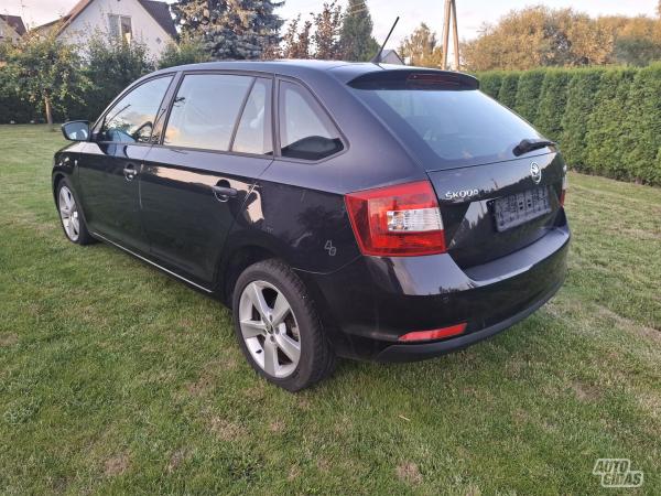 Melns Skoda Rapid 2015 Vilkaviškis, ar dzinēja tilpumu 1.20 L un nobraukumu 209 tūkst. km par 4200 €, foto 7 vietnē AUTOMOTO.COM.LV