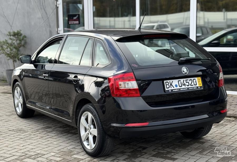 Melns Skoda Rapid 2015 Radviliškis, ar dzinēja tilpumu 1.60 L un nobraukumu 206 tūkst. km par 5250 €, foto 13 vietnē AUTOMOTO.COM.LV