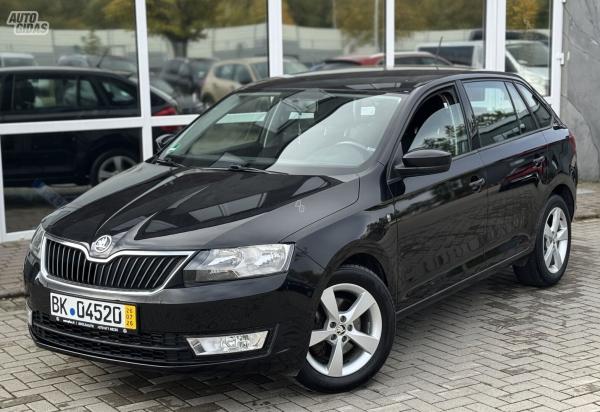 Черный Шкода Рапид 2015 в Радвилишкис, объемом двигателя 1.60 л и пробегом 206 тыс. км за 5250 €, фото 1 на AUTOMOTO.COM.LV