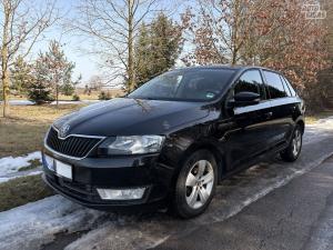 Black Skoda Rapid 2016 in Vilnius, with an engine capacity of 1.40 L and mileage of 150 thousand km for 7000 €, photo  on AUTOMOTO.COM.LV