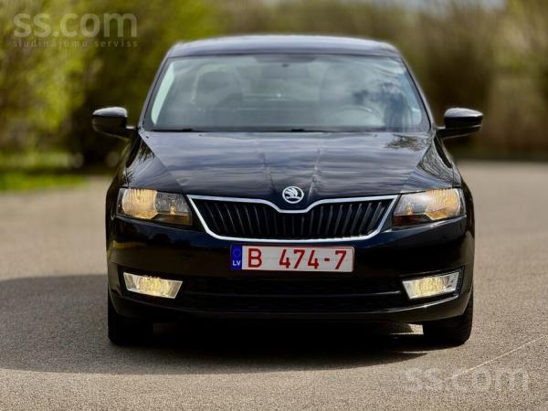 Black Skoda Rapid 2016 in Riga, with an engine capacity of 1.20 L and mileage of 190 thousand km for 5790 €, photo 8 on AUTOMOTO.COM.LV