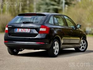 Черный Шкода Рапид 2016 в Рига, объемом двигателя 1.20 л и пробегом 190 тыс. км за 5370 €, фото 5 на AUTOMOTO.COM.LV