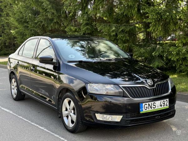 Melns Skoda Rapid 2013 Mažeikiai, ar dzinēja tilpumu 1.20 L un nobraukumu 181 tūkst. km par 3300 €, foto 5 vietnē AUTOMOTO.COM.LV