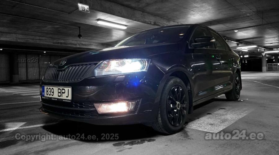 Melns Skoda Rapid 2016 Tallina, ar dzinēja tilpumu 1.20 L un nobraukumu 116 tūkst. km par 4900 €, foto 2 vietnē AUTOMOTO.COM.LV