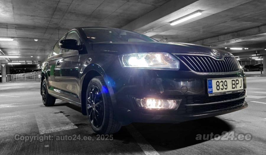 Melns Skoda Rapid 2016 Tallina, ar dzinēja tilpumu 1.20 L un nobraukumu 116 tūkst. km par 4900 €, foto 14 vietnē AUTOMOTO.COM.LV