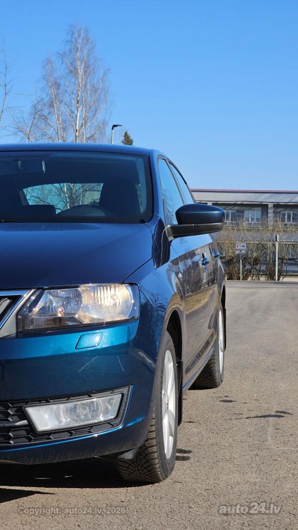 Zils Skoda Rapid 2013 Tartu, ar dzinēja tilpumu 1.20 L un nobraukumu 158 tūkst. km par 3999 €, foto 4 vietnē AUTOMOTO.COM.LV