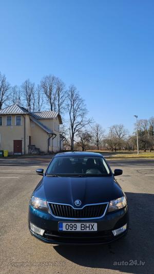 Blue Skoda Rapid 2013 in Tartu, with an engine capacity of 1.20 L and mileage of 158 thousand km for 3999 €, photo 6 on AUTOMOTO.COM.LV