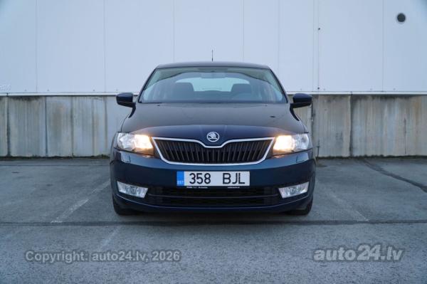 Blue Skoda Rapid 2013 in Tallinn, with an engine capacity of 1.20 L and mileage of 123 thousand km for 5270 €, photo 2 on AUTOMOTO.COM.LV