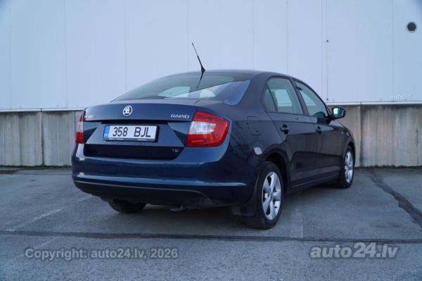 Zils Skoda Rapid 2013 Tallina, ar dzinēja tilpumu 1.20 L un nobraukumu 123 tūkst. km par 5270 €, foto 5 vietnē AUTOMOTO.COM.LV
