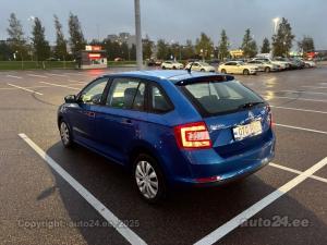 Blue Skoda Rapid 2014 in Tallinn, with an engine capacity of 1.60 L and mileage of 260 thousand km for 3299 €, photo 4 on AUTOMOTO.COM.LV